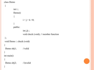 Constructor destructor slides | PPT | Programming Languages | Computing