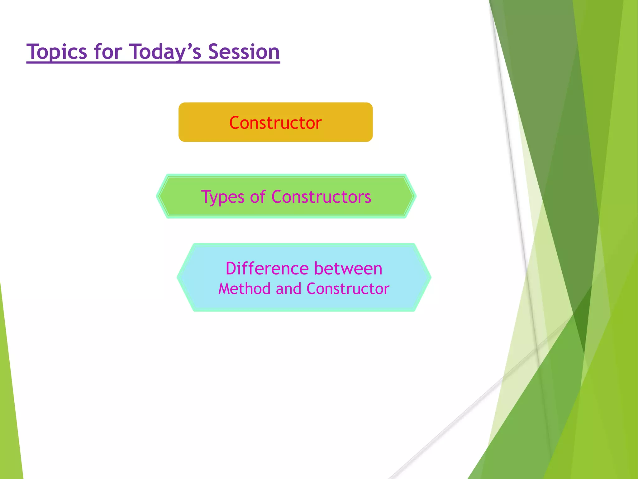 Constructor In Java Pptx Programming Languages Computing