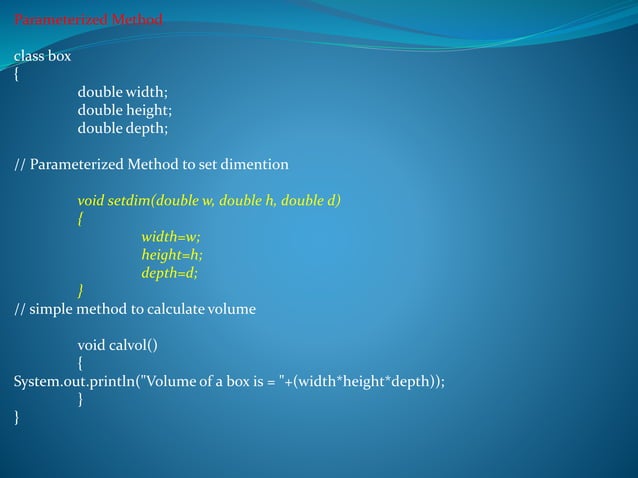 Constructor&method | PPT