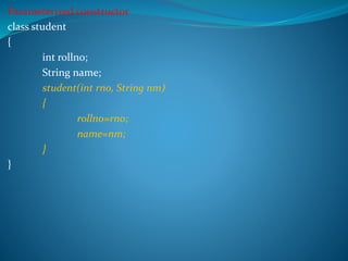 Constructor&method | PPT