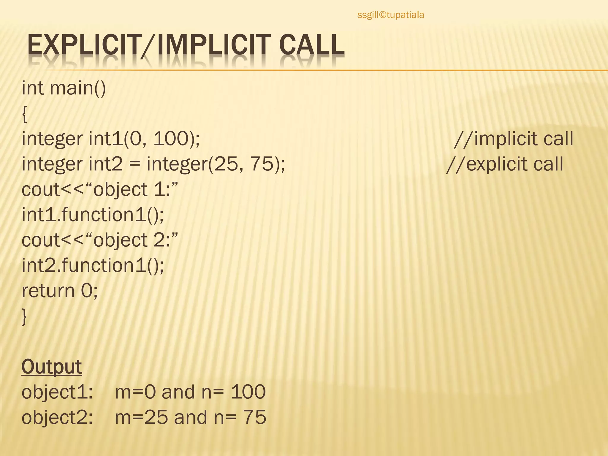Constructors and Destructors | PDF