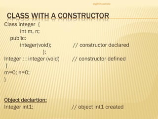 Constructors and Destructors | PDF | Programming Languages | Computing