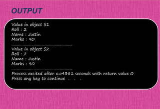 C++Constructors | PPTX | Programming Languages | Computing