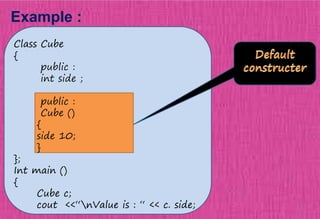 C++Constructors | PPTX | Programming Languages | Computing