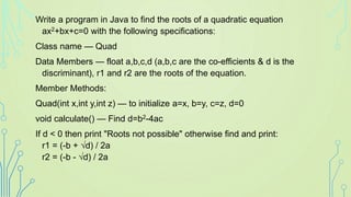 constructors.pptx | Programming Languages | Computing
