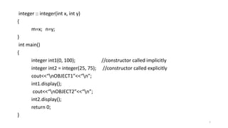 Constructors and Destructors in C++.pptx | Free Download