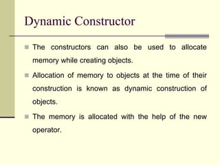 Constructors destructors | PPT | Free Download