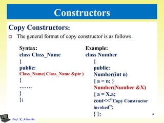 Constructors and destructors | PDF