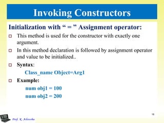Constructors and destructors | PDF