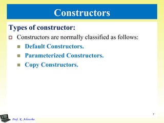 Constructors and destructors | PDF