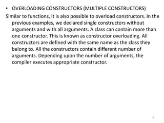 Constructors and destructors in C++ | PPT