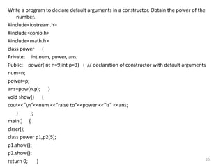 Constructors and destructors in C++ | PPT