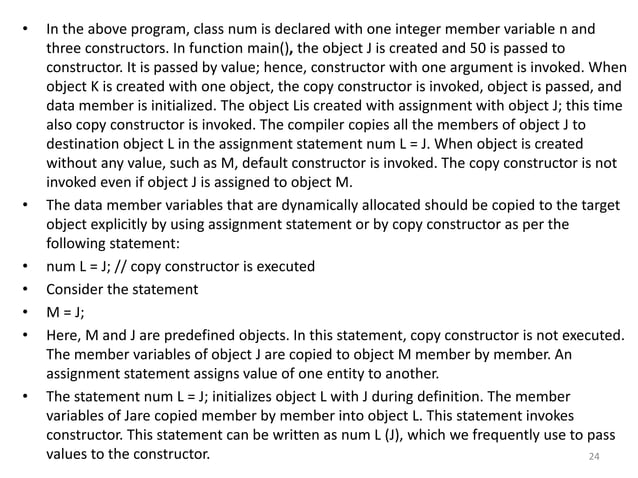 Constructors and destructors in C++ | PPT