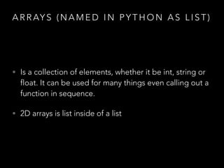 Constructs and techniques and their implementation in different ...