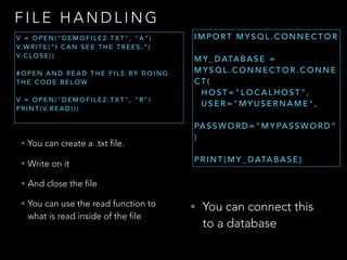 Constructs and techniques and their implementation in different ...
