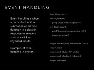 Constructs and techniques and their implementation in different ...