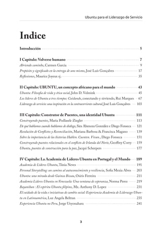 Construir puentes - Ubuntu y liderzgo de servicio | PDF