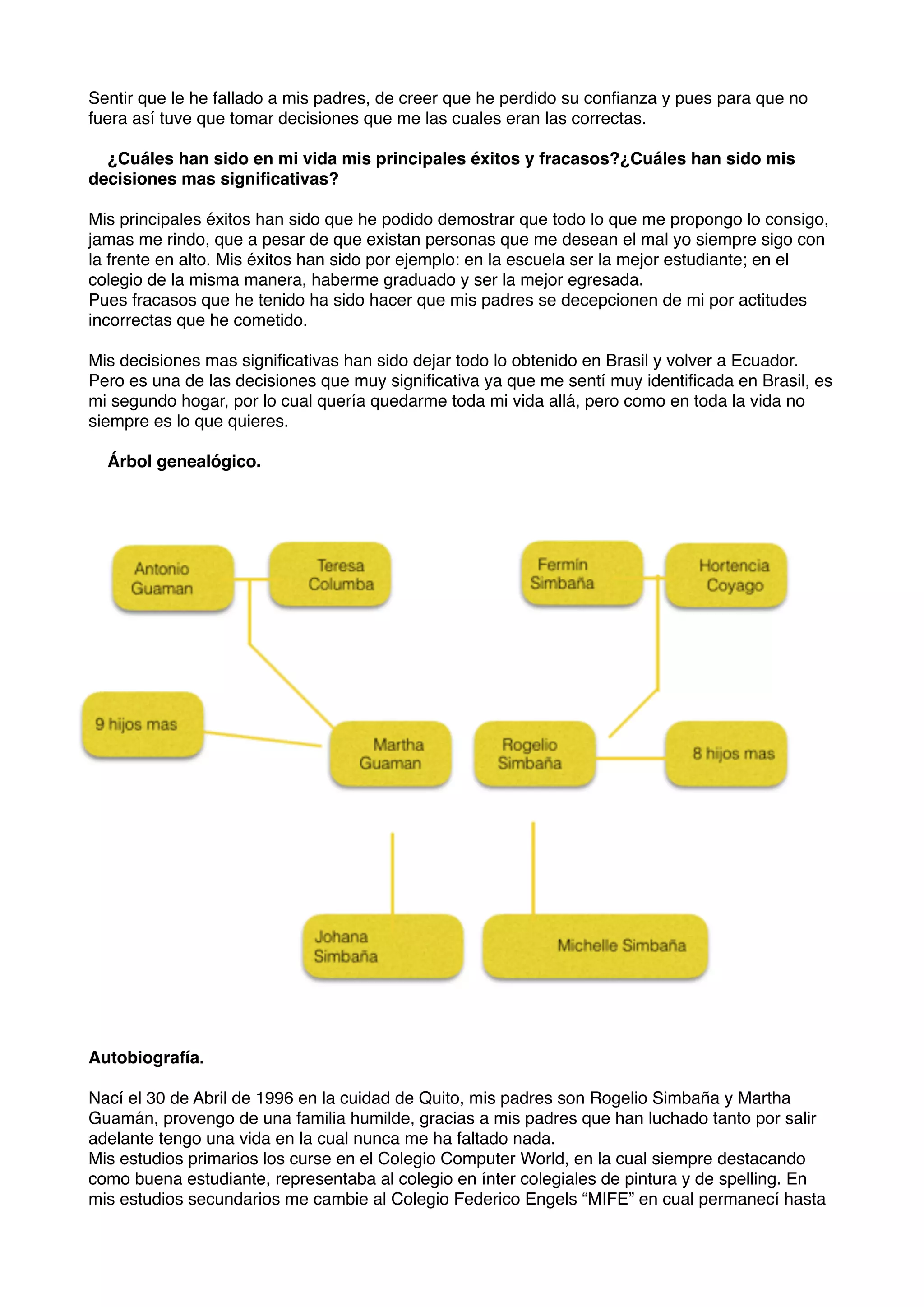 Construyendo mi proyecto de vida | PDF
