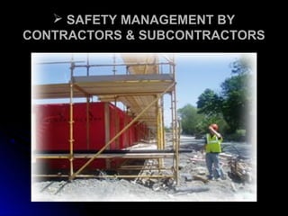 Const safety manag by prabhunath sharma | PPT