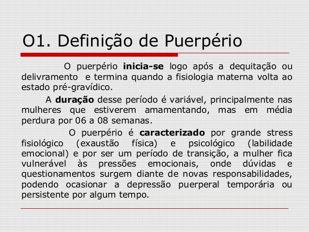 Atenção à Saúde da Puérpera Profa. Ana Paula