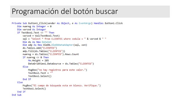 Consulta Individual con Textbox y datagridview.pdf Consulta Individual con Textbox y datagridview.pdf
