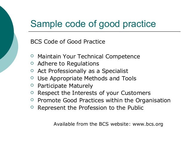 BCS ethical dilemmas