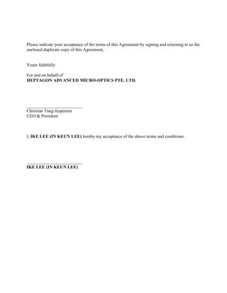 Consultancy agreement ike lee dr05022014 copy | DOC