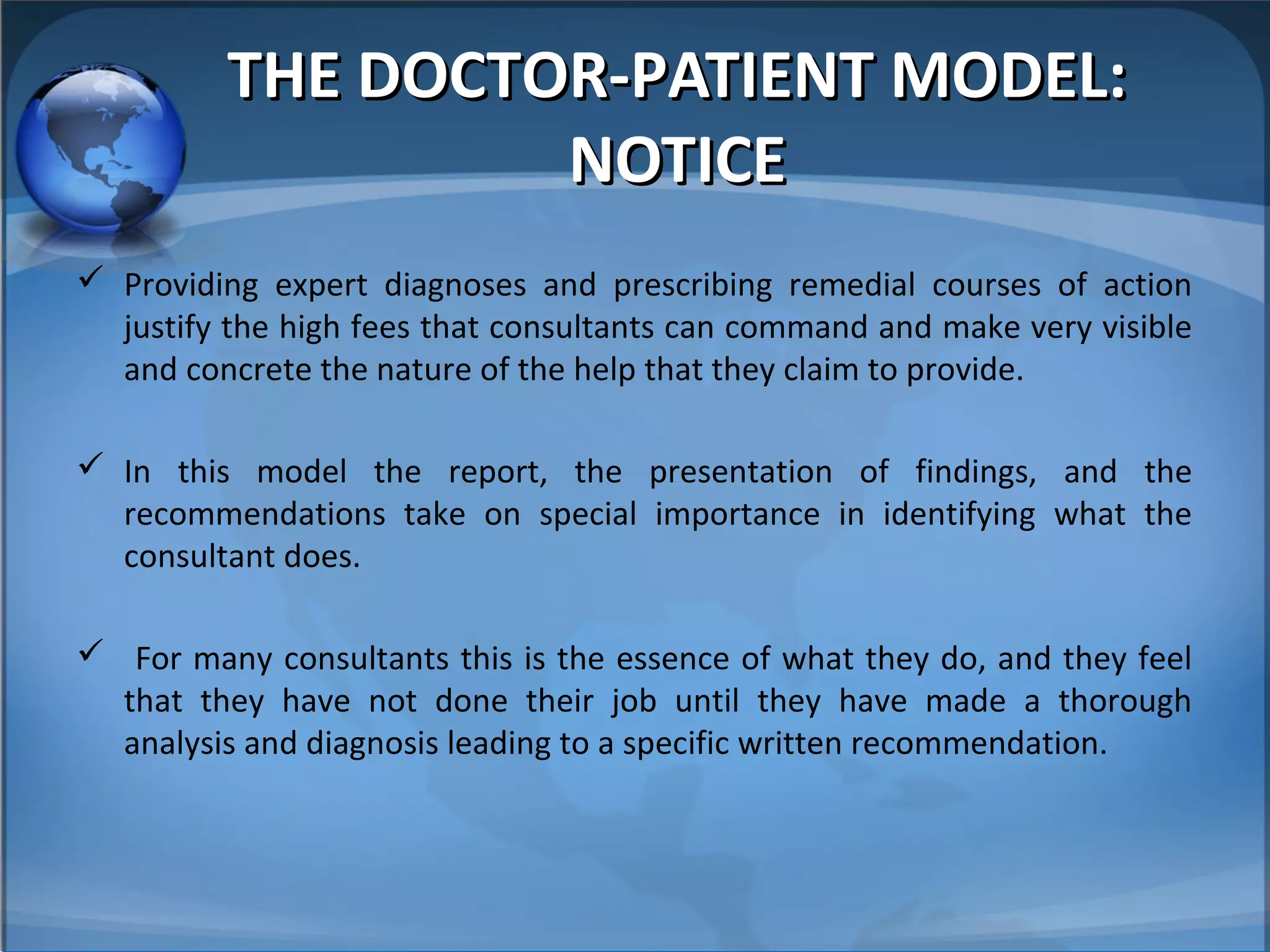 Consultation Model 1 | PPT