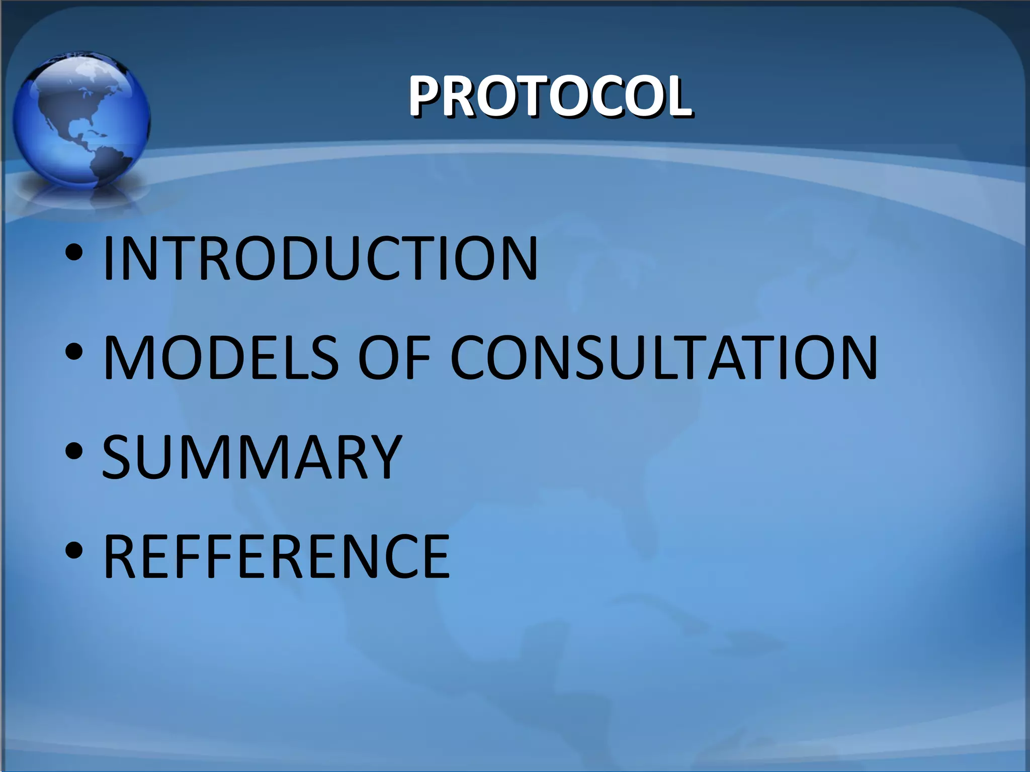 Consultation Model 1 | PPT
