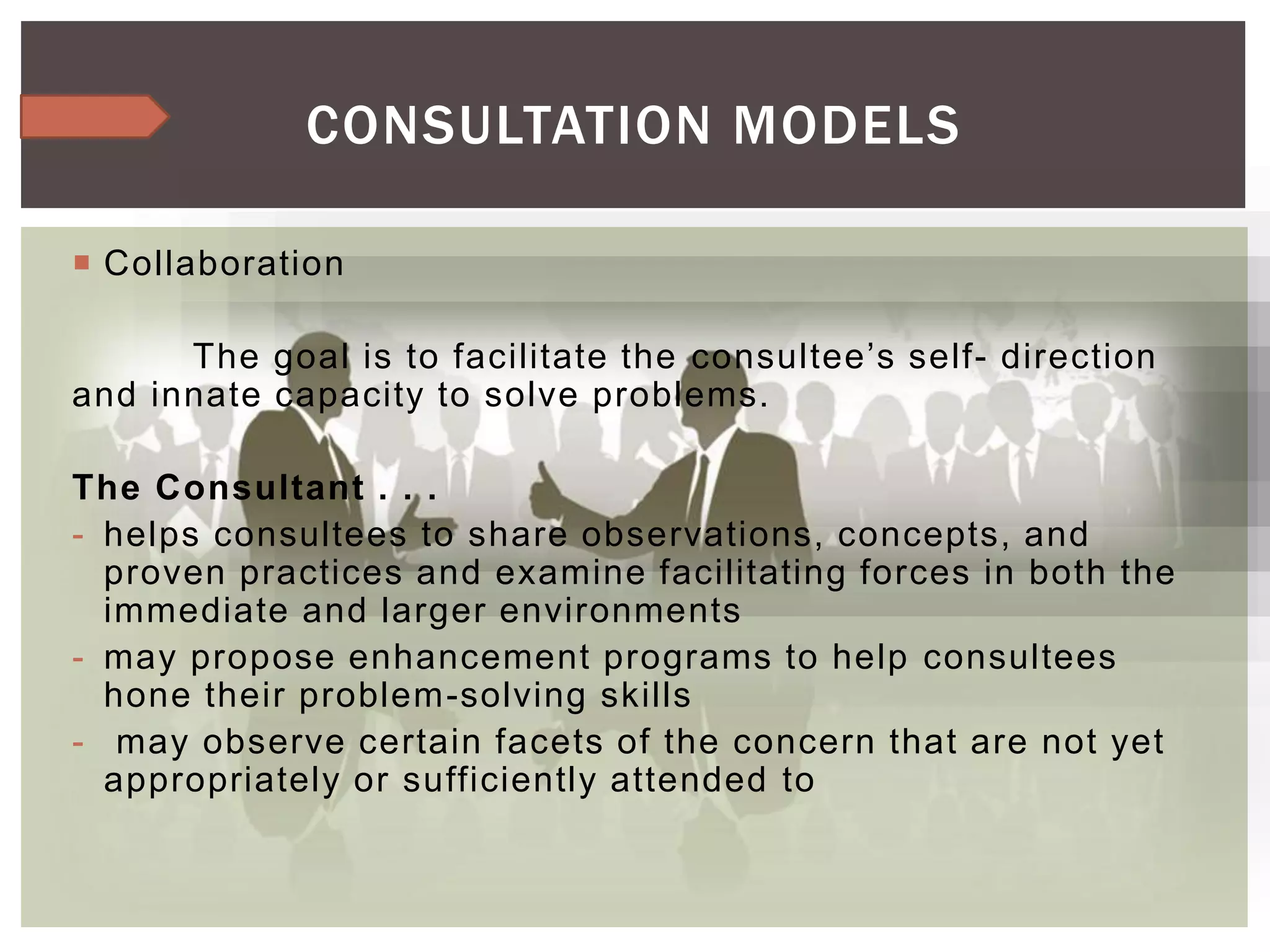Consultation service | PPTX