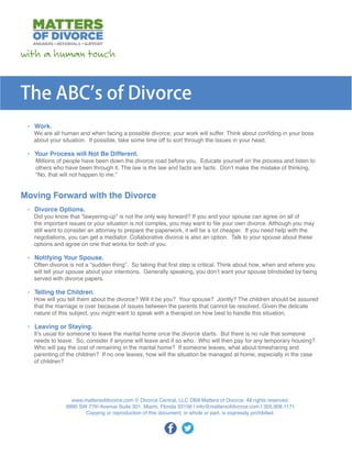 ABC`s of Divorce | PDF