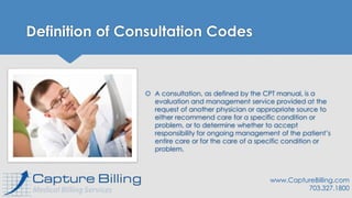 Consultation Codes | PPTX