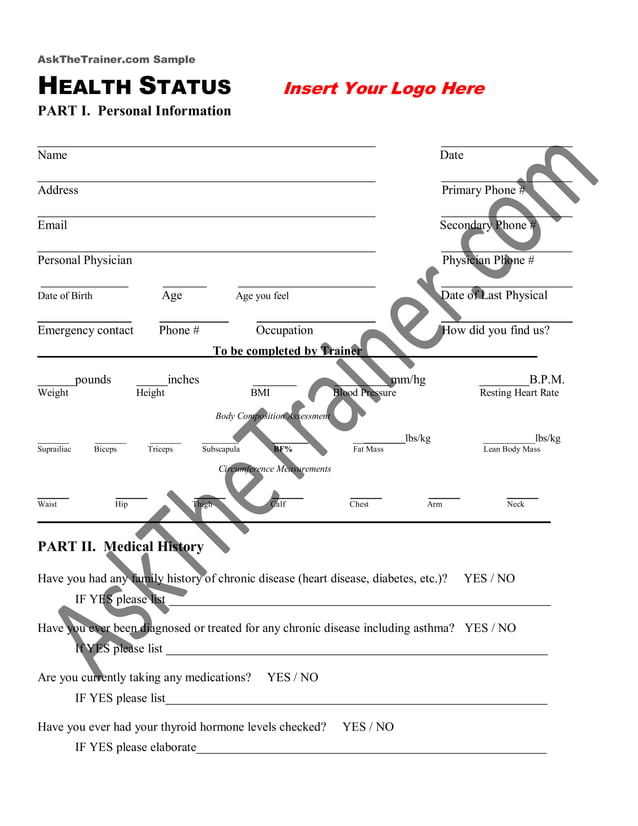 Consultation form | PDF | Endocrine and Metabolic Diseases | Diseases ...