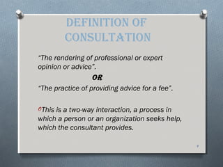 Consultation In Physical Therapy | PPT
