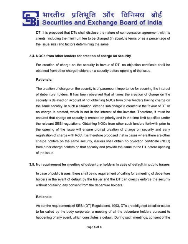 SEBI - Consultation paper on review of the regulatory framework for ...