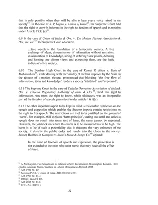 CONSULTATION PAPER ON SEDITION-30.08.2018