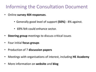 Consultation presentation (key points) | PPTX