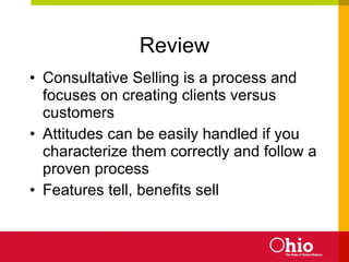 Consultative Selling Presentation | PPT