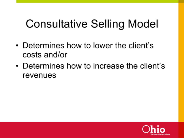 Consultative Selling Presentation | PPT