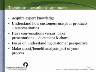 What is Consultative Selling? | PPTX