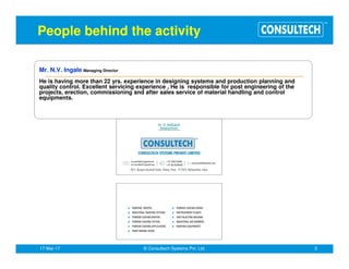 Painting Equipment By Consultech Systems Pvt. Ltd., Pune | PPT