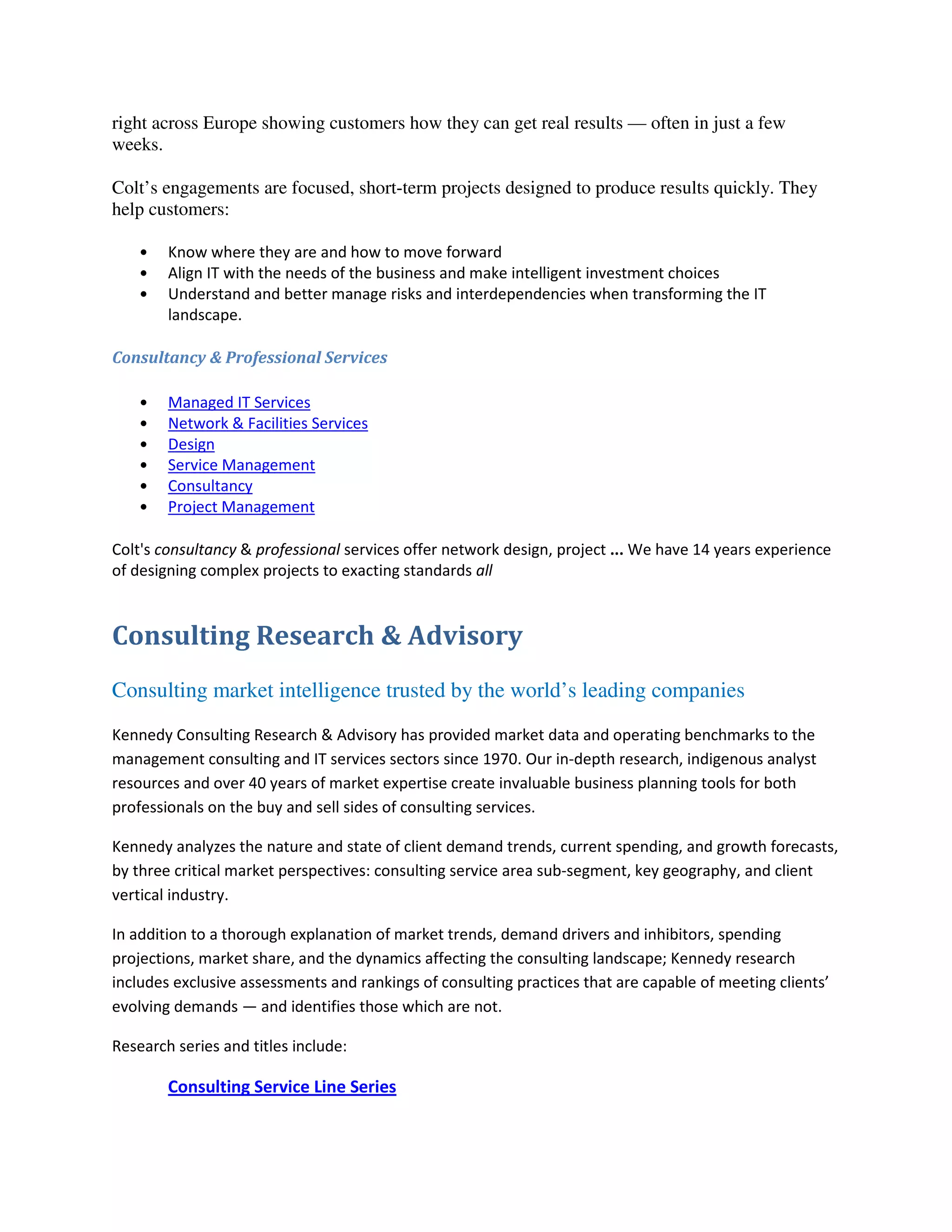 Consulting industry | PDF