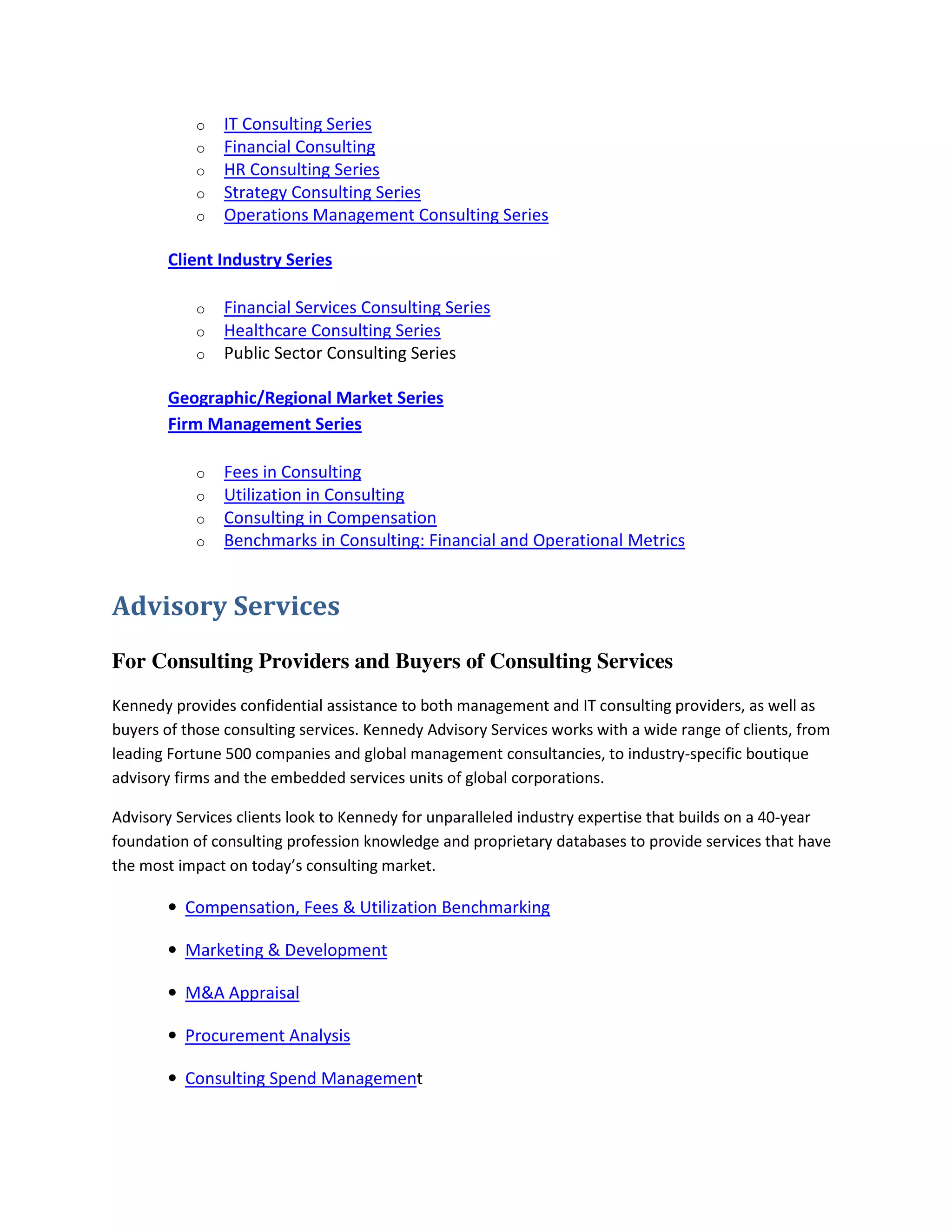 Consulting industry | PDF