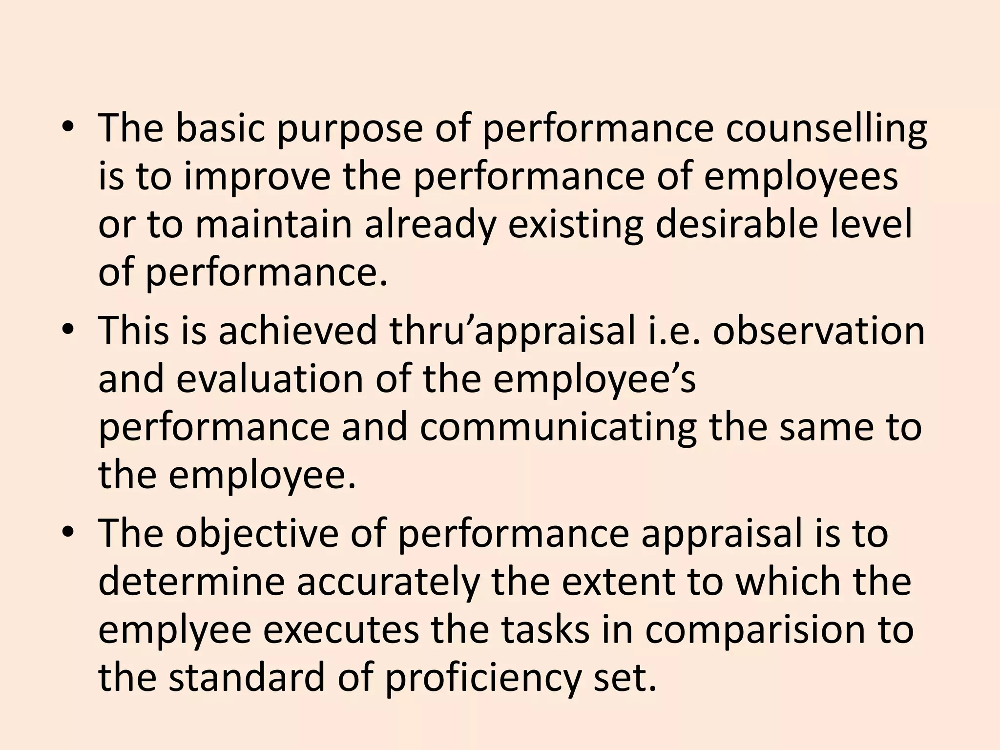 Consulting & performance counselling copy | PPTX