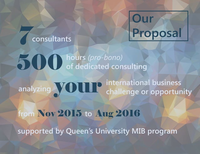 Consulting Project Proposal | PPT