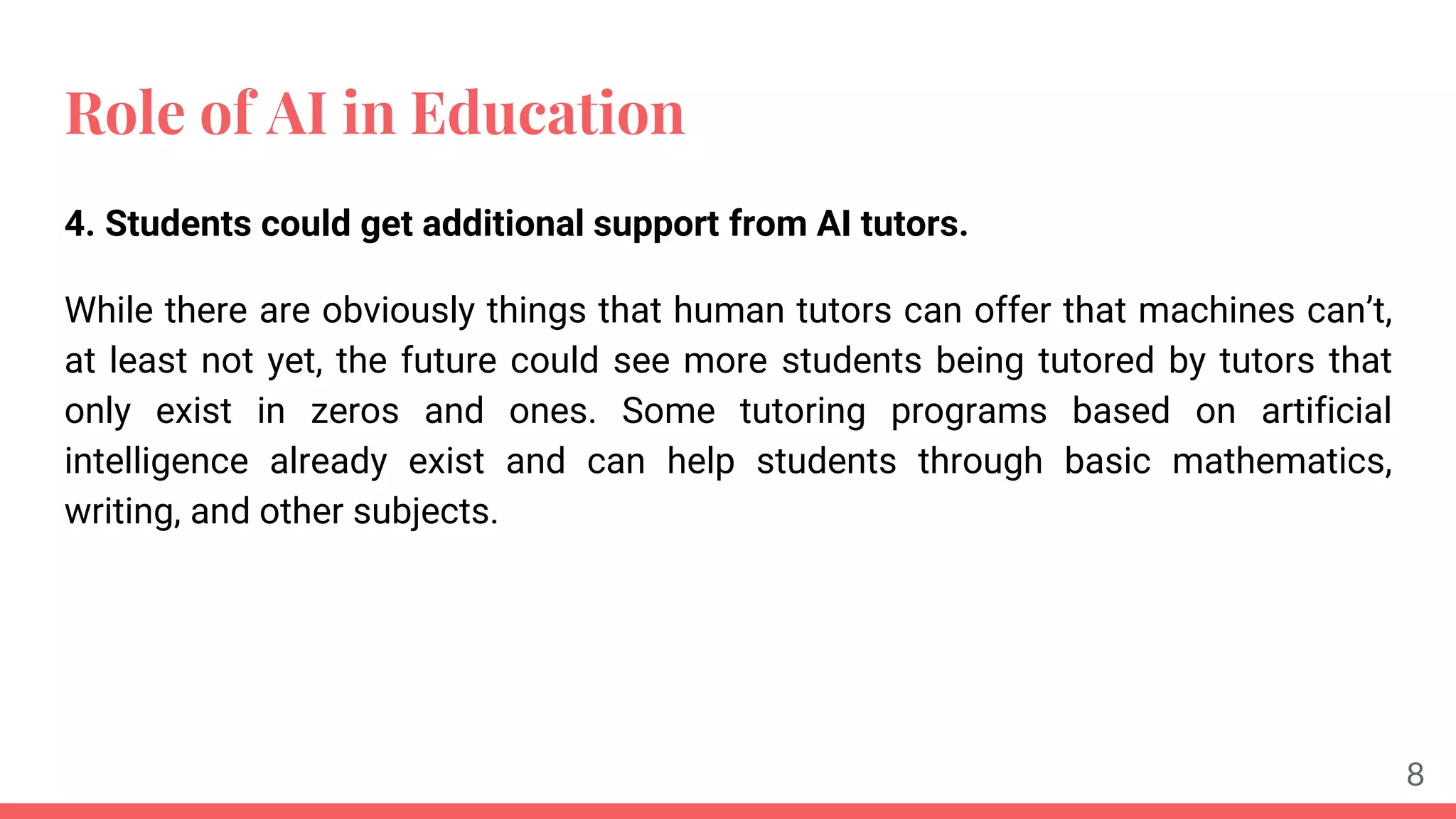 Role of Artificial Intelligence in Education.pptx