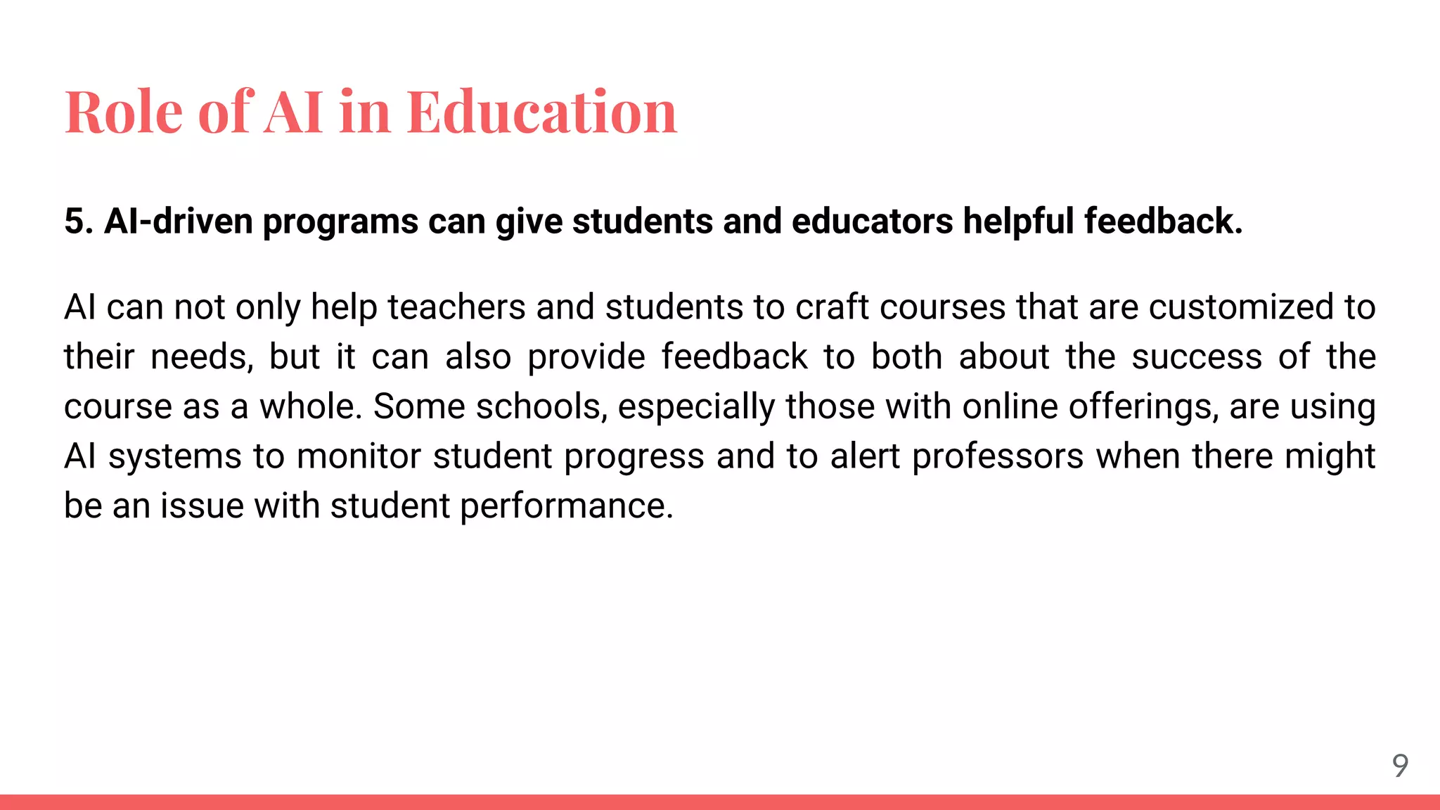 Role of Artificial Intelligence in Education.pptx