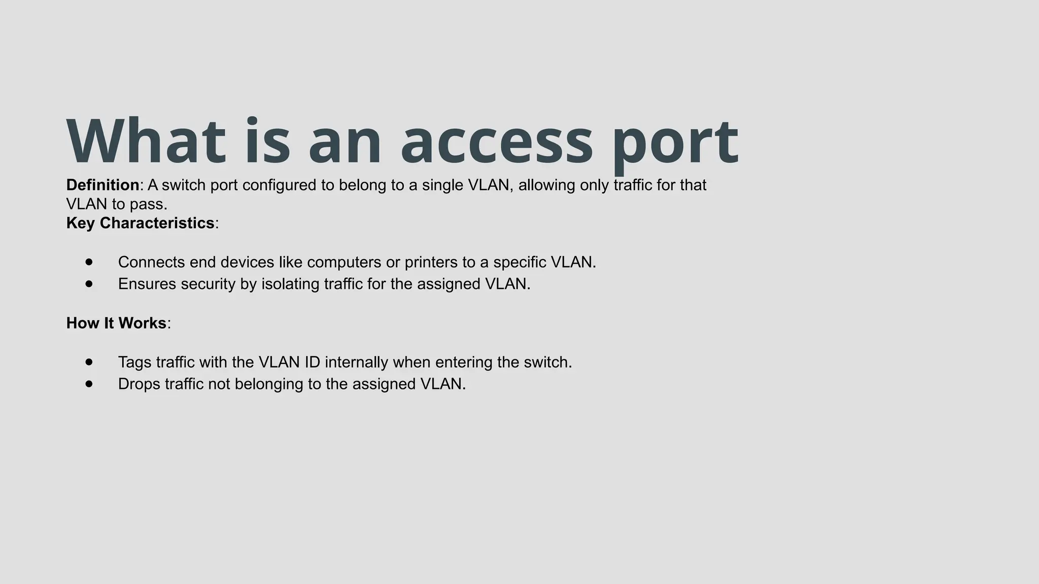 virtual local area network- networkin- computer g | PPT