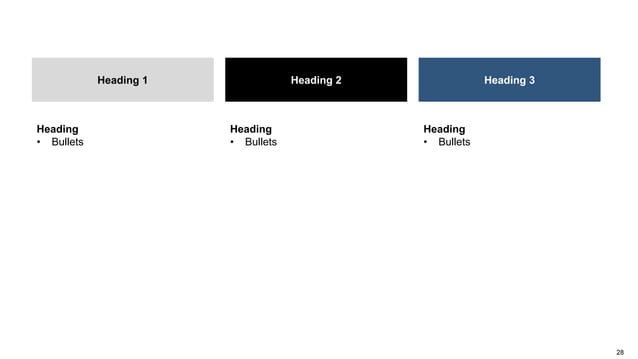 Consulting Template Slides - Mckinsey, BCG & Bain Style Communication ...