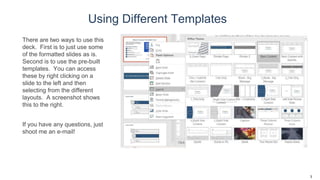Consulting Template Slides - Mckinsey, BCG & Bain Style Communication ...